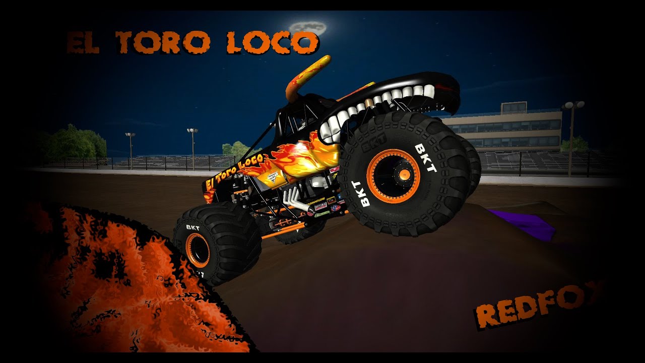 Rigs Of Rods- El Toro Loco Black Freestyle at West Lebanon 2016 - YouTube