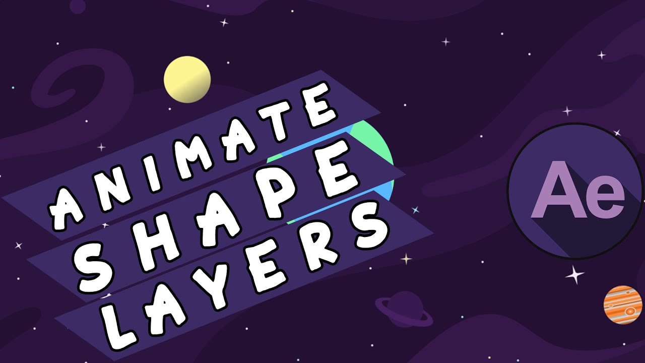 Animate Shape Layers In Adobe After Effects YouTube Animate Shape Layers In Adobe After Effects YouTube