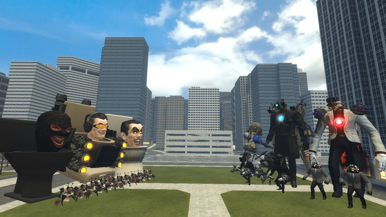 NEW UPGRADED GMAN SKIBIDI TOILET VS ALL CAMERAMAN AND TITAN LASERMAN In ...