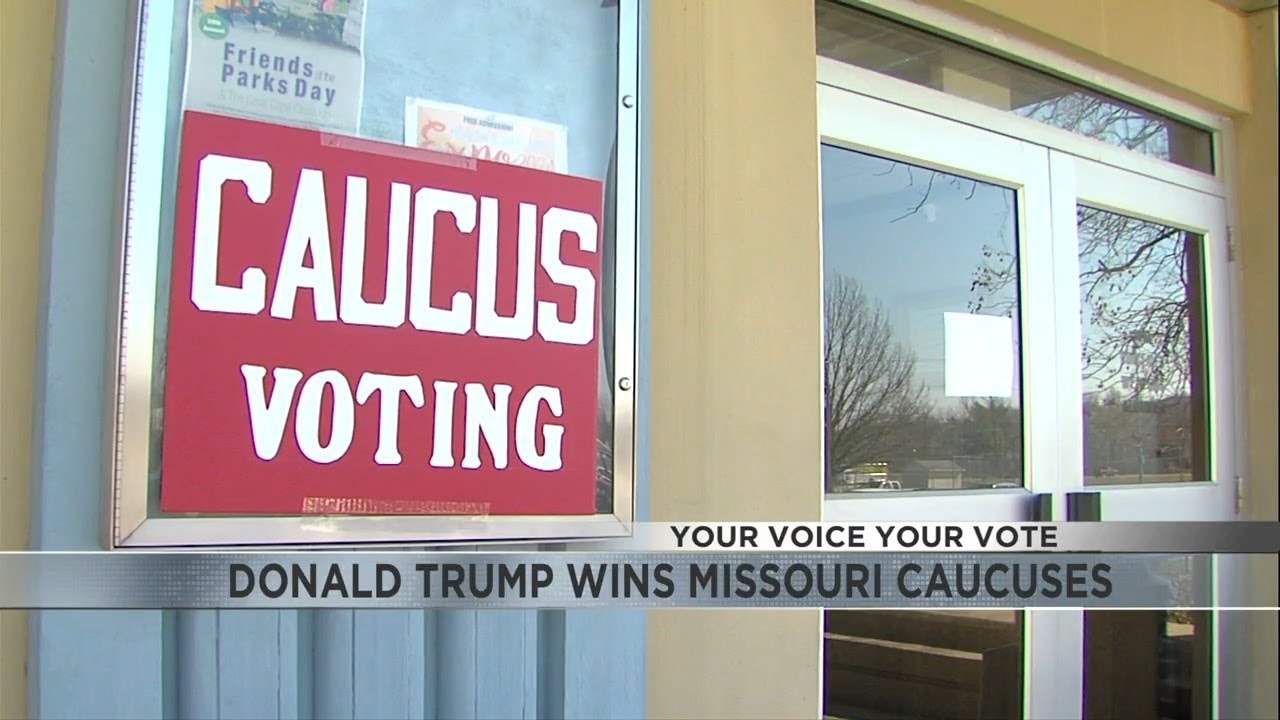 Donald Trump wins Missouri Caucuses - YouTube