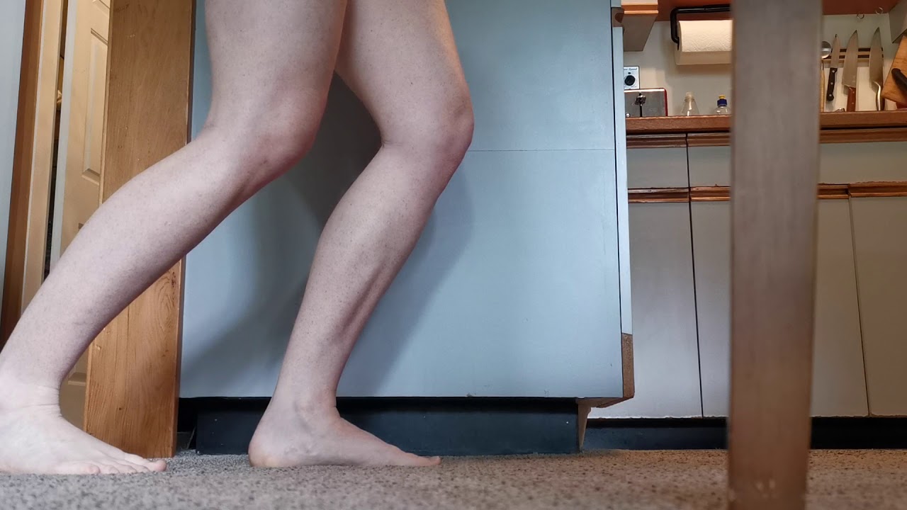 7. Ankle Stretches- step back - YouTube