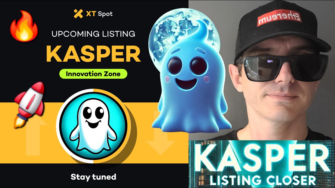 $KASPER - KASPER THE GHOST OF KASPA TOKEN CRYPTO COIN HOW TO BUY KAS ...