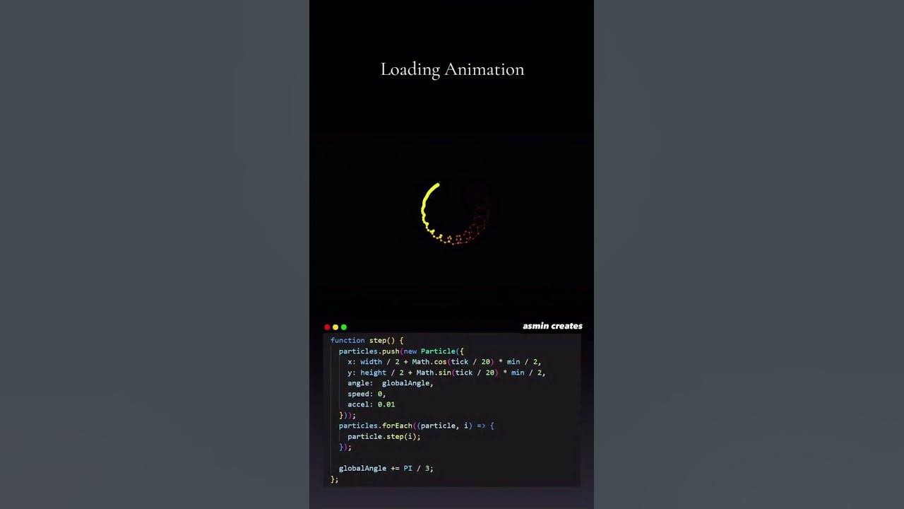 Loading Animation Coding Webcoding Webdevelopement Webdesign Programming Csscoding