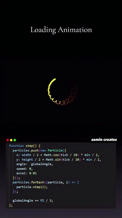 Loading Animation Coding Webcoding Webdevelopement Webdesign Programming Csscoding