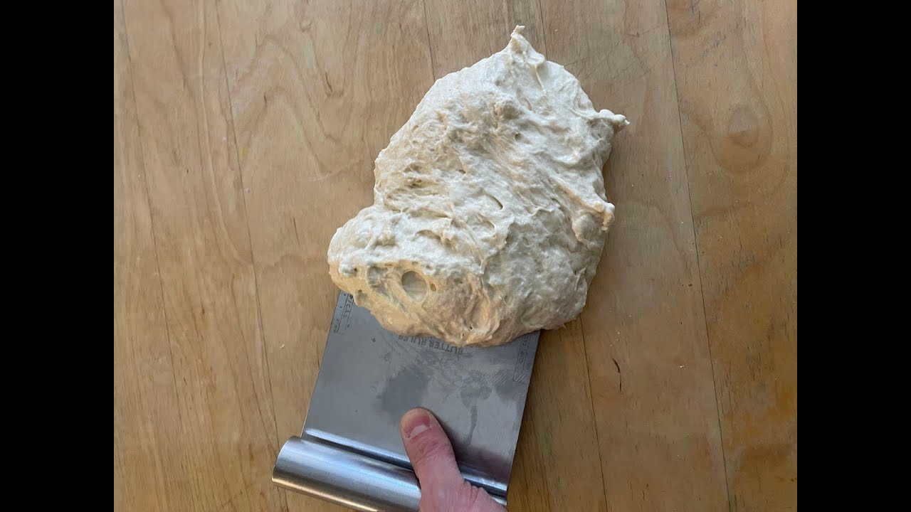 How to Knead a Slack Dough - YouTube
