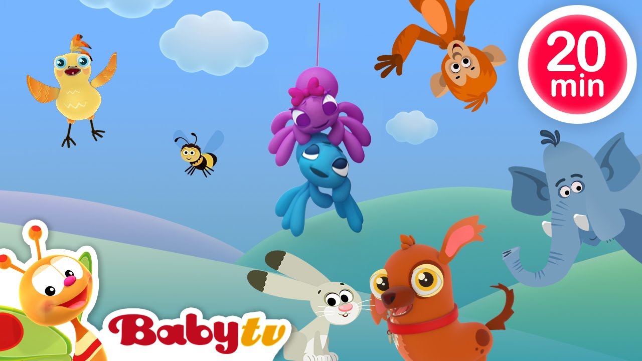 Itsy Bitsy Spinnetje 🕷️+ Meer kinderliedjes en kinderliedjes ...