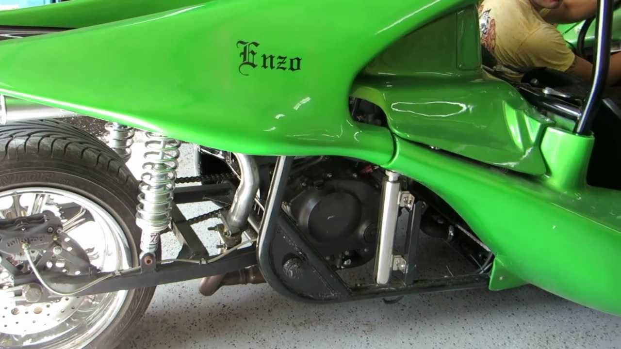 T-Rex Replica, Reverse Trike - YouTube