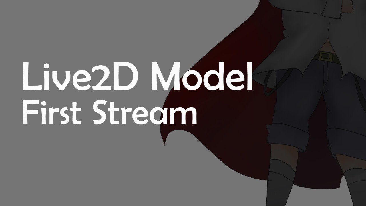Live2D Model Debut - YouTube