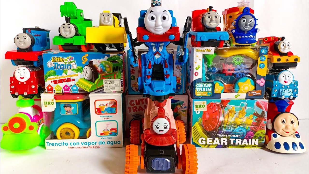 mainan kereta api Thomas and Friends, kereta Thomas,fun train, kereta ...