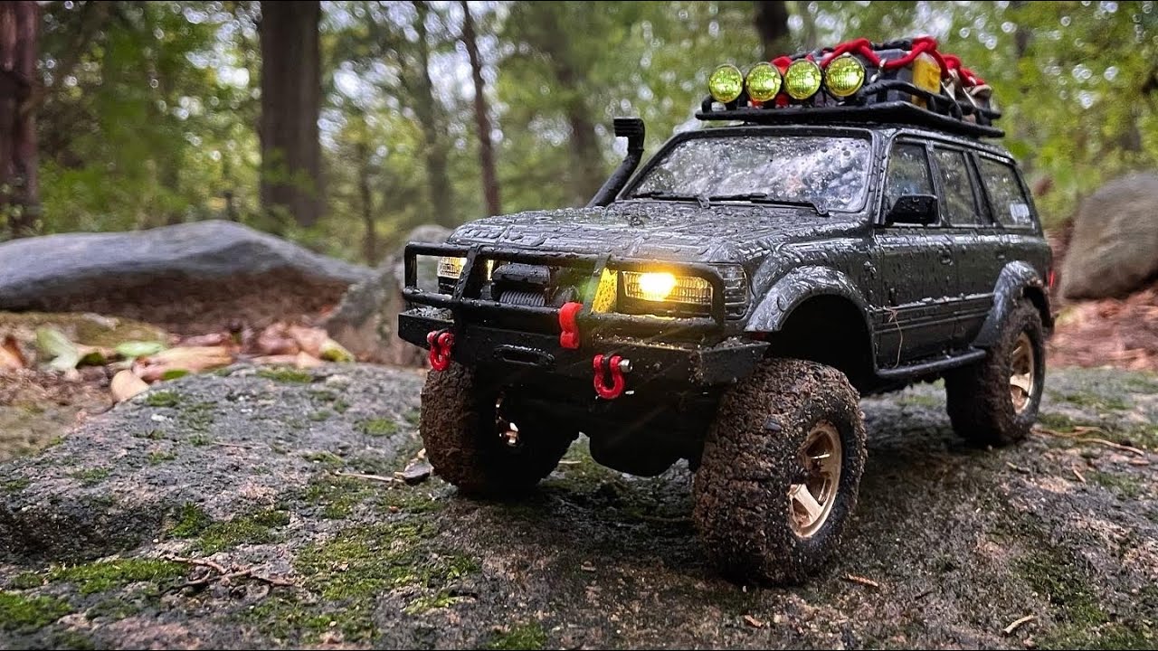 World’s First Modified @fmsmodelRC LC80 with FCX24 Motor and ...