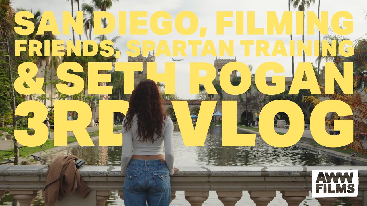 SAN DIEGO, FILMING, SPARTAN TRAINING & SETH ROGAN | DAY IN THE LIFE ...