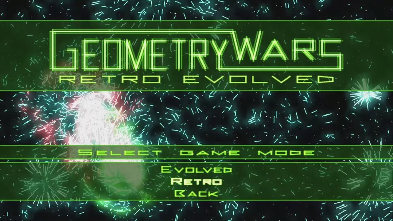 Geometry Wars Retro Evolved - Retro Mode First Hour Unedited - YouTube
