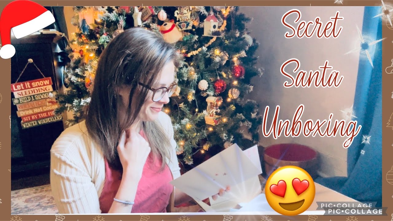🎄NEW🎄SECRET SANTA GIFT EXCHANGE UNBOXING!!! THE SWEETEST GIFTS - YouTube