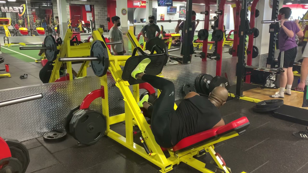 Single Leg Diagonal Leg Press - YouTube