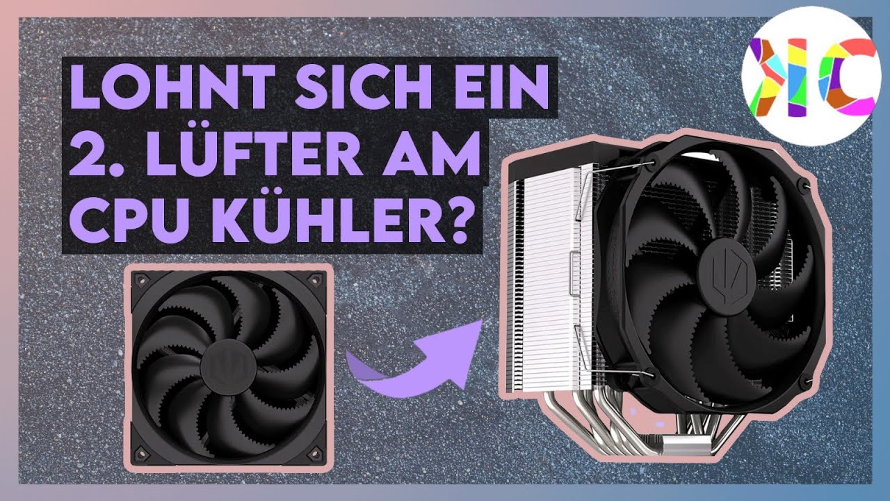 Macht ein 2. Lüfter auf dem CPU Kühler Sinn? - YouTube