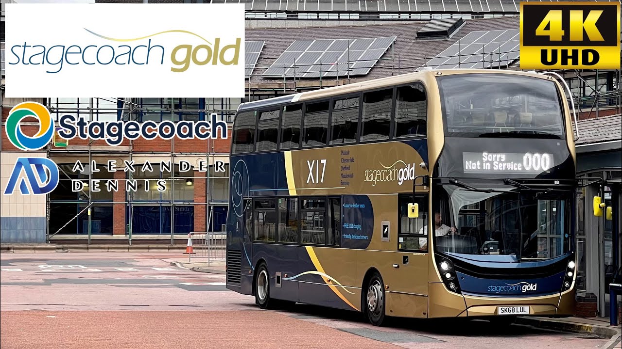 [Stagecoach Gold: X17 Barnsley to Matlock via Sheffield & Chesterfield] AlexanderDennis ...