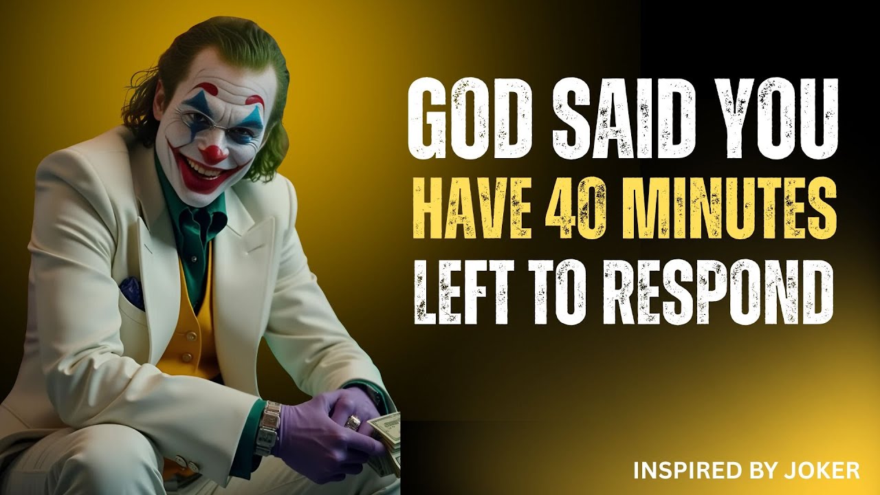 God Said: You Have 40 Minutes Left – Watch This or Miss Your Destiny ...