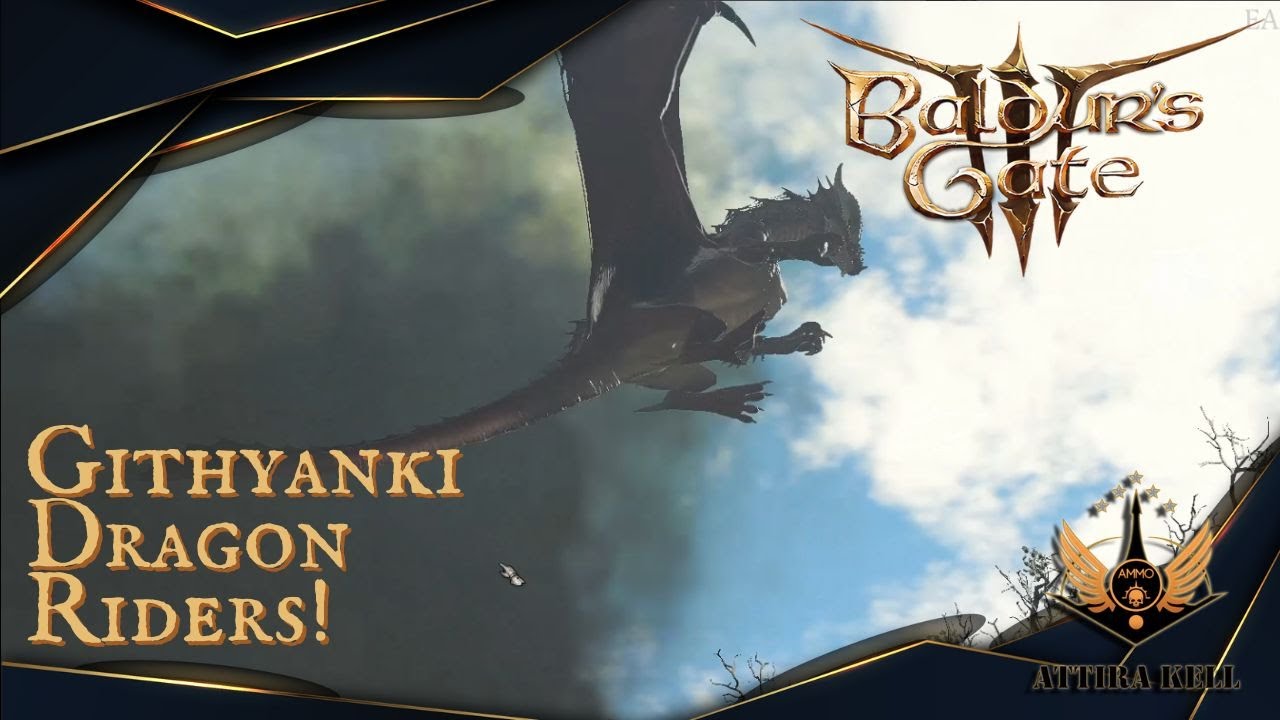 Baldur's Gate 3 | Meeting the Githyanki Dragon Riders - YouTube