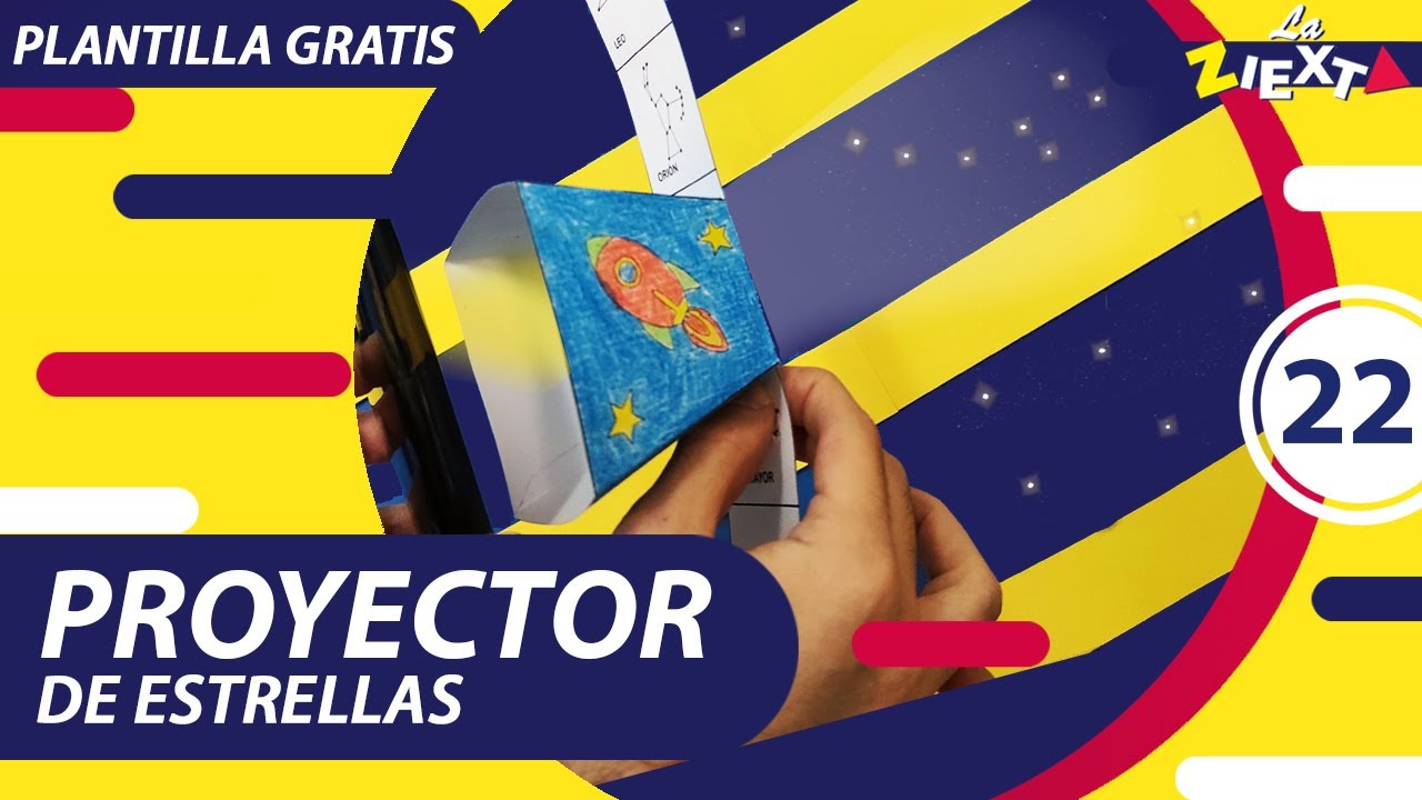 DIY PROYECTOR de ESTRELLAS - MANUALIDADES para NIÑOS - YouTube