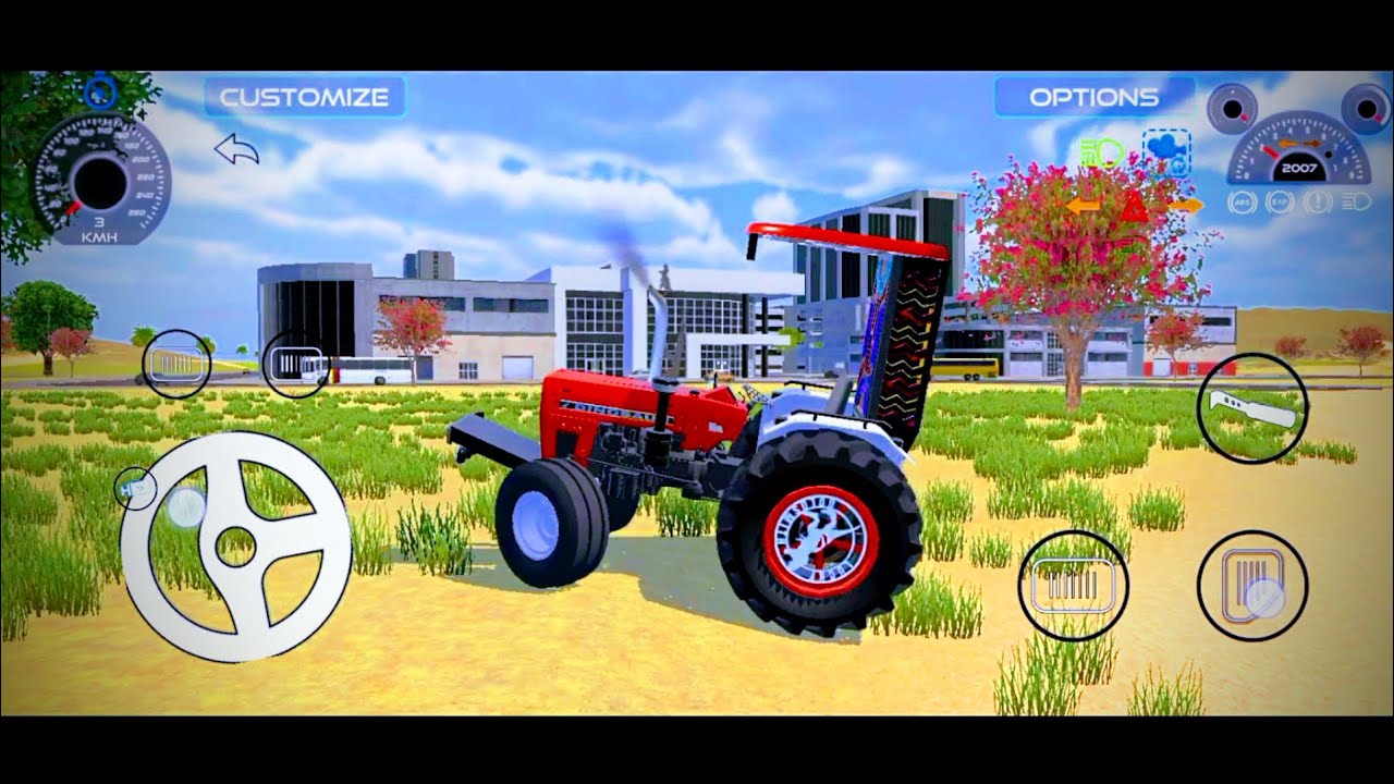swaraj 855 tractor game🎮 @sidhumoosewalaofficial#tractor#games#gaming ...