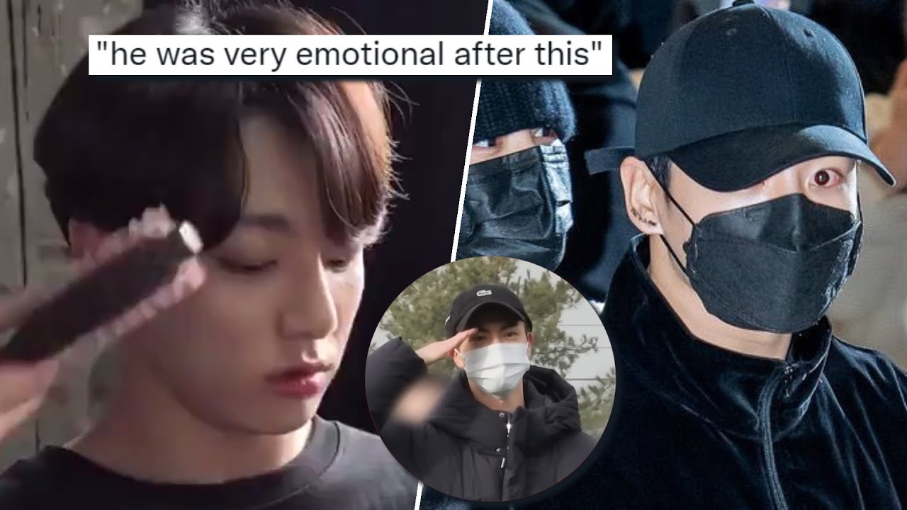 Jung Kook Got ANGRY? News SHOWS JK SOBBING Alone After Jin's Bye? Jin ...
