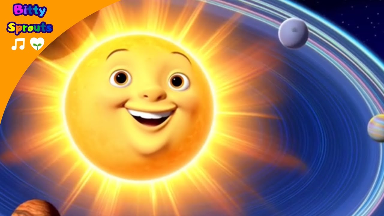 Learn Planets Song 🚀 Children Sing Along & Learn the Solar System ...