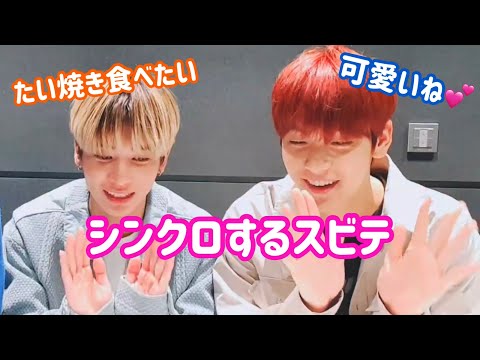 【TXT taebin】シンクロするスビテが可愛い💕💕