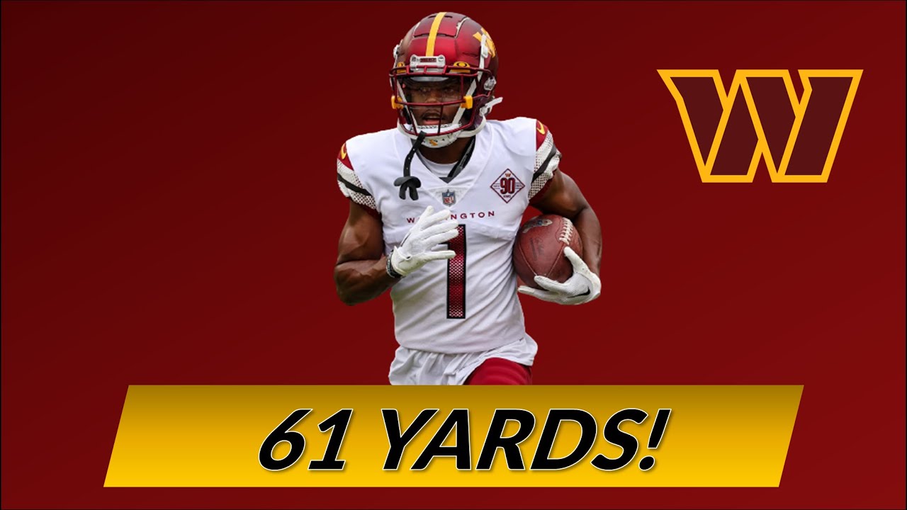 Washington Commanders Stars Longest Plays 2022 - YouTube