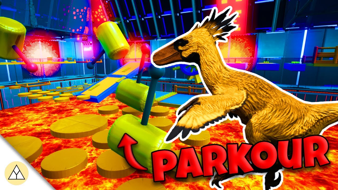 DINOSAUR OBSTACLE COURSE!! | Path of Titans - YouTube