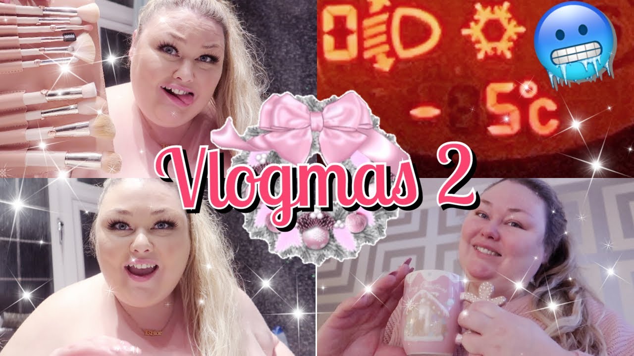 Vlogmas 2 | Teeth whitening disaster & Icy weather - YouTube