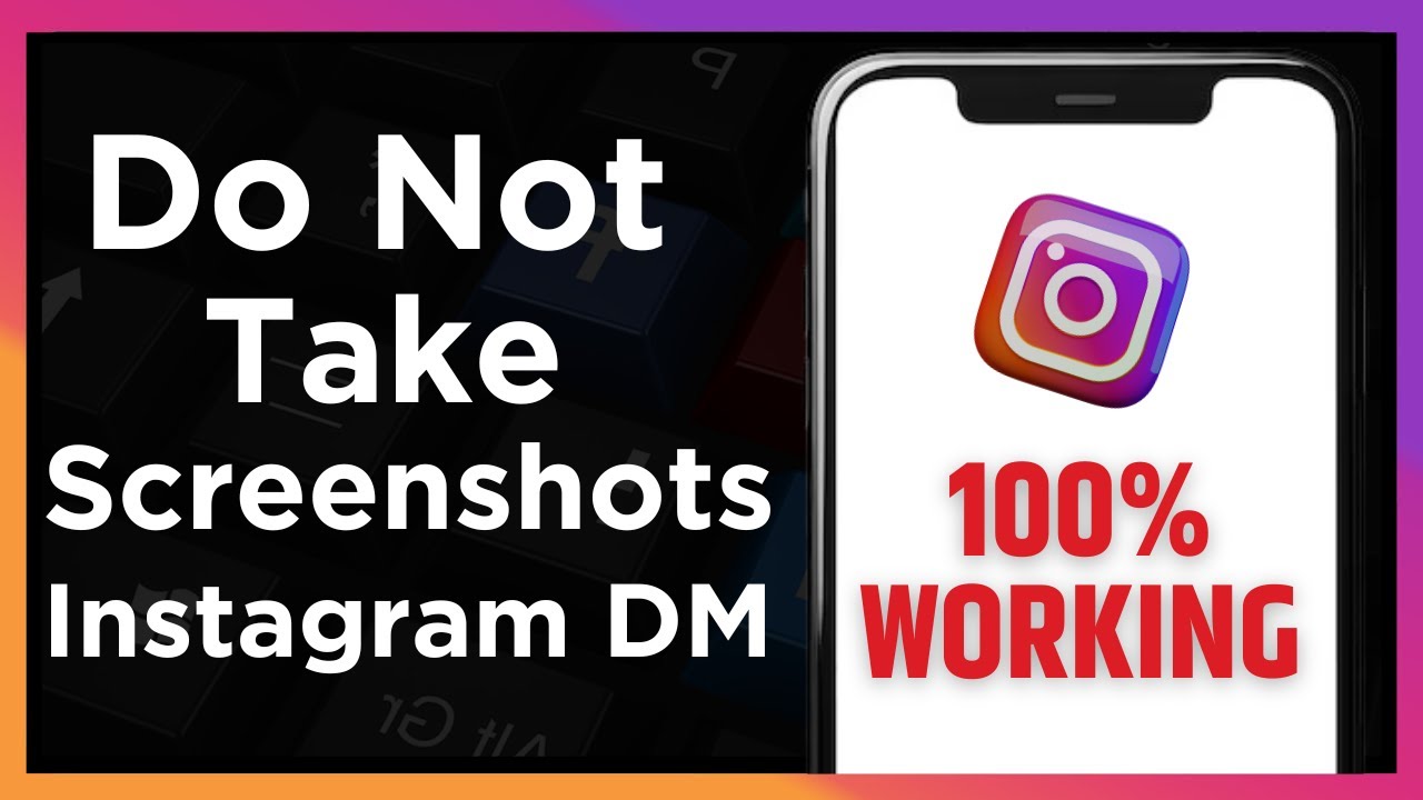 Don't Take Screenshots Inside Direct Messages - Instagram DM screenshot ...