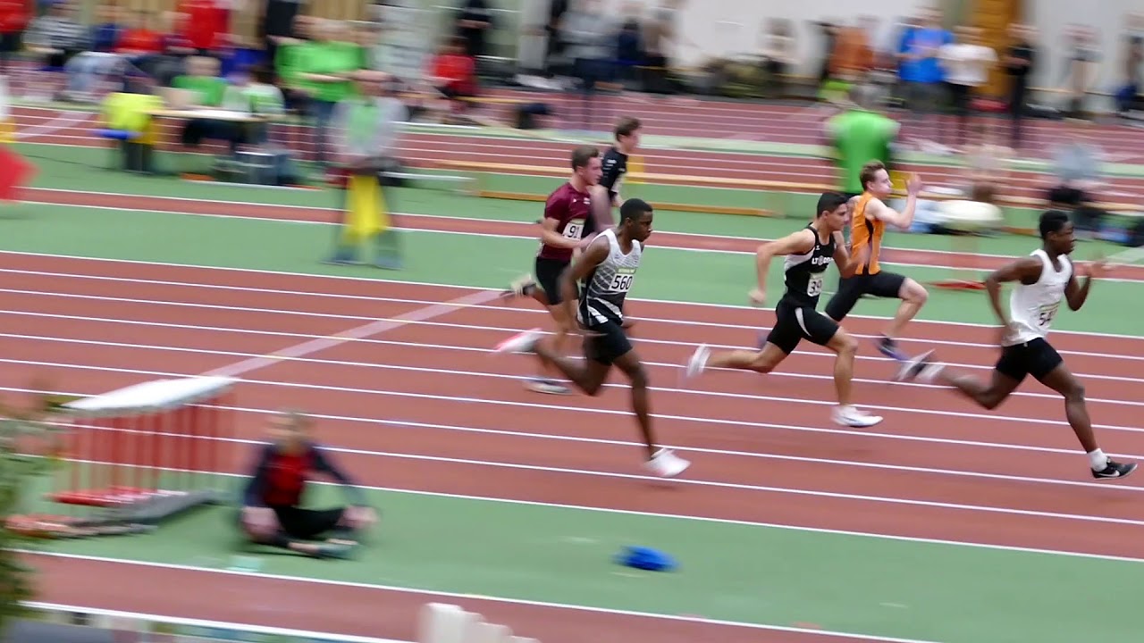 Yann Matago (TLG) 7,54 sec über 60m - YouTube