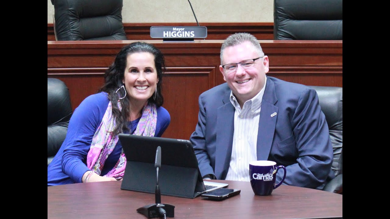 Update with Camas Mayor Scott Higgins 2016 - YouTube
