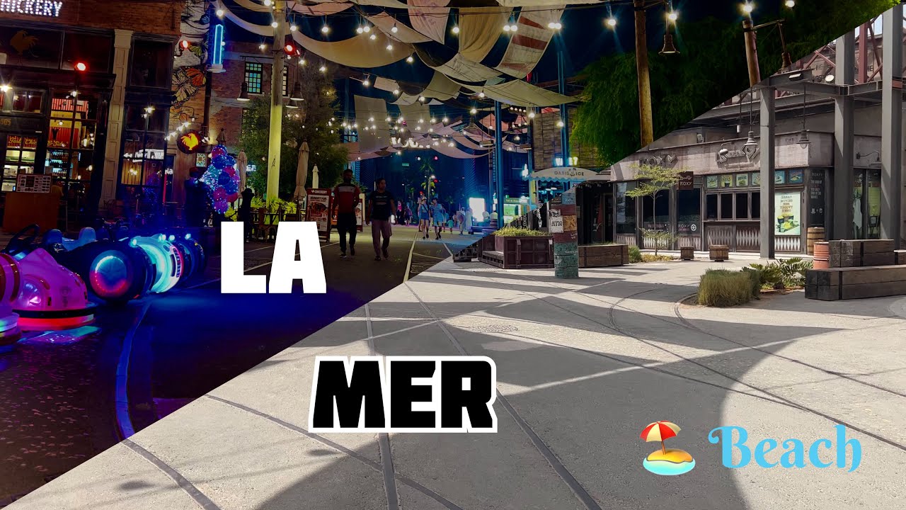 La Mer beach Jumeirah1, Dubai|2022|4K|Top Aesthetic Beach| - YouTube