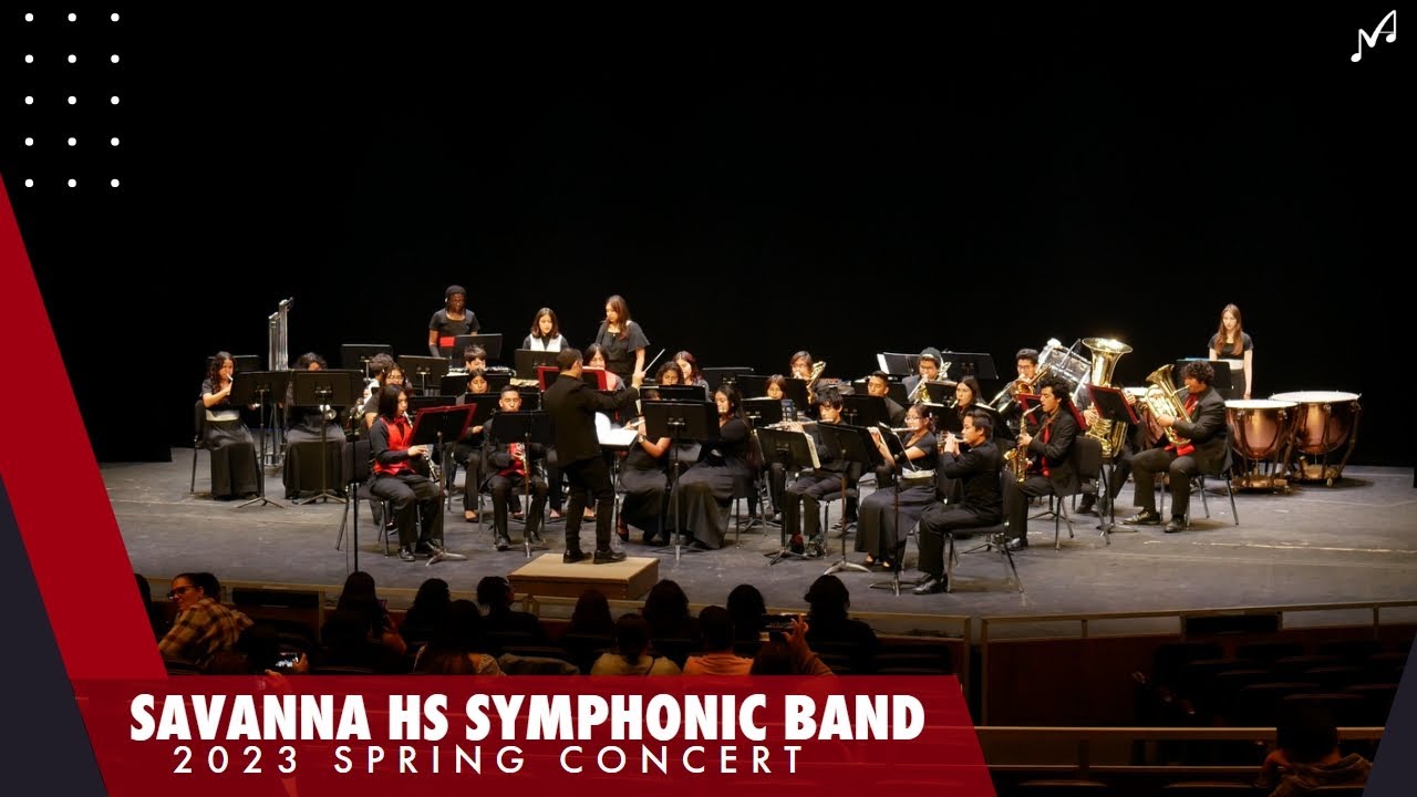 Savanna HS Symphonic Band | 2023 Spring Concert - YouTube
