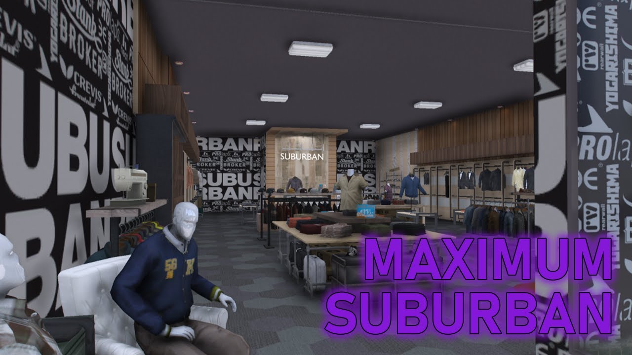 MAXIMUM SUBURBAN MLO INTERIOR - FIVEM GTA V - YouTube