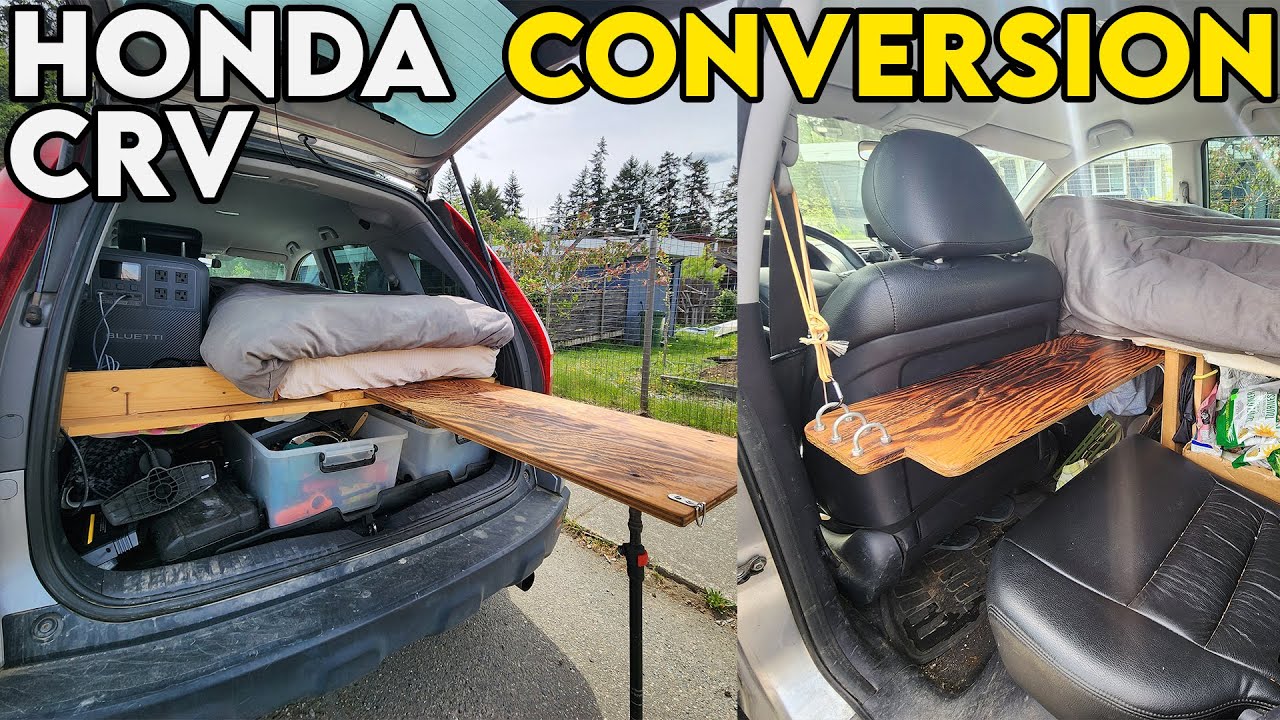 Honda CRV VANLIFE CAMPER Conversion - YouTube