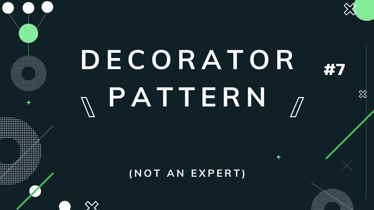 Decorator Pattern - Design Pattern - YouTube