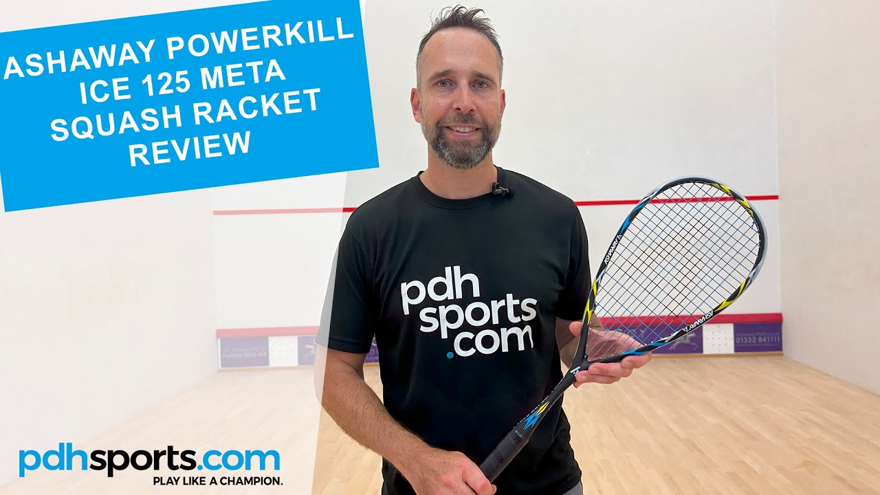 Ashaway Powerkill Ice 125 Meta Squash Racket Review by pdhsports.com ...