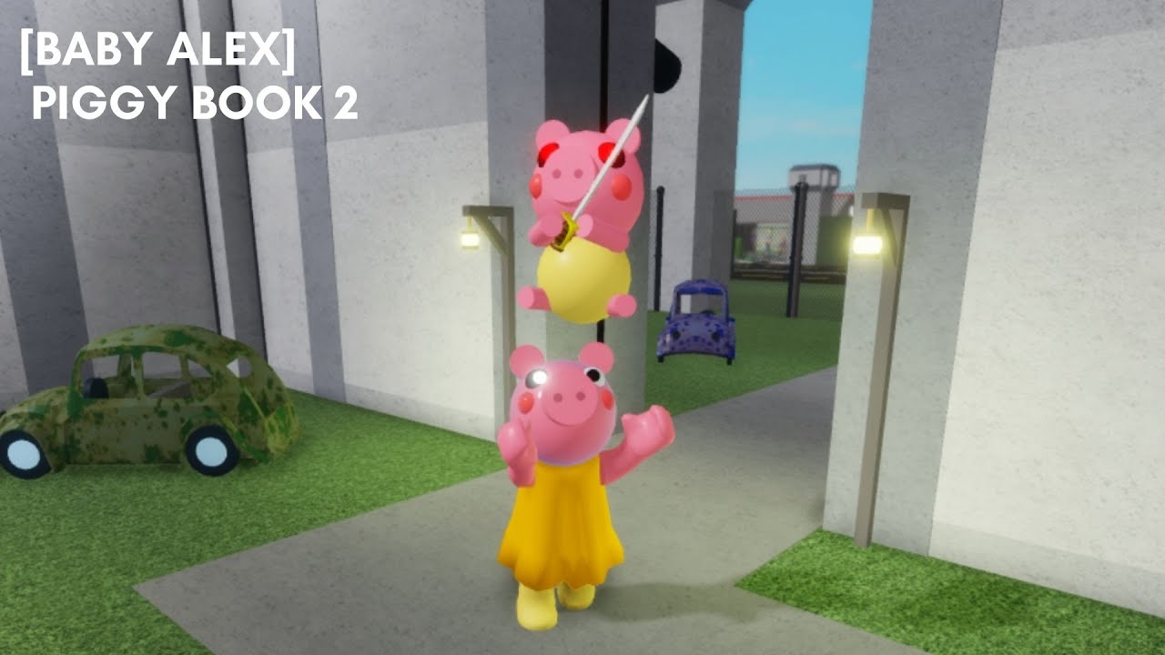 Baby Alex JUMPSCARE- New update - Piggy Book 2 RolePlay !! - YouTube