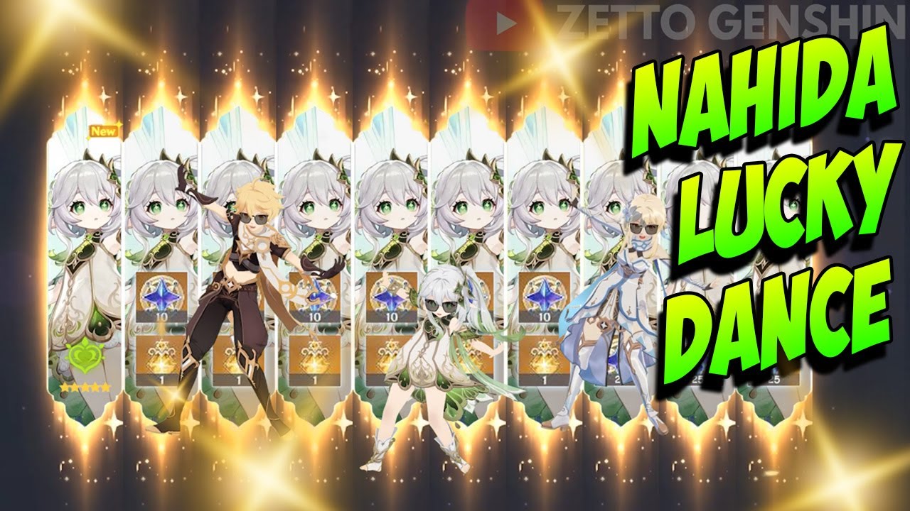 Nahida Lucky Dance (Specialist) - Genshin Impact - YouTube