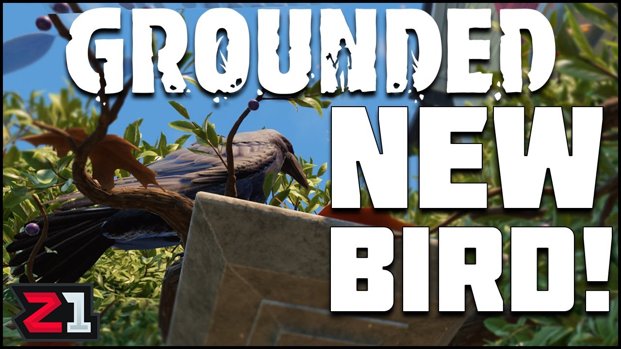 They Added A BIRD !! New Grounded Update ! Z1 Gaming - YouTube