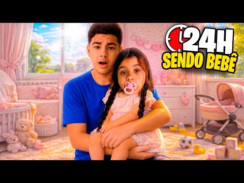 LORENA VIROU BEBÊ POR 24 HORAS DEPOIS DE RECEBER UM PRESENTE MISTERIOSO🎁🍼
