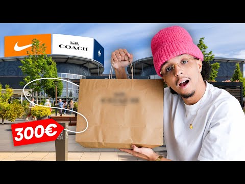 ON FAIT DU SHOPPING DANS UN OUTLET ALLEMAND ! 🇩🇪 #LOF22