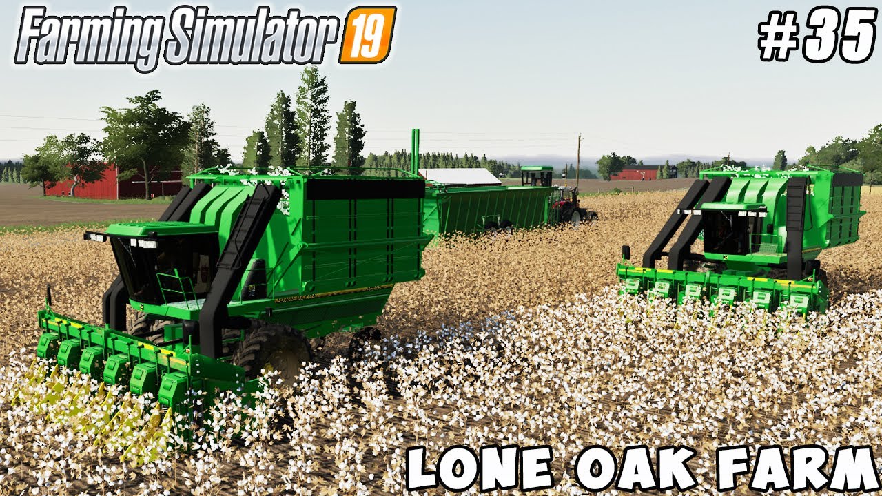 Spraying herbicide, harvesting cotton | Lone Oak Farm | Farming ...