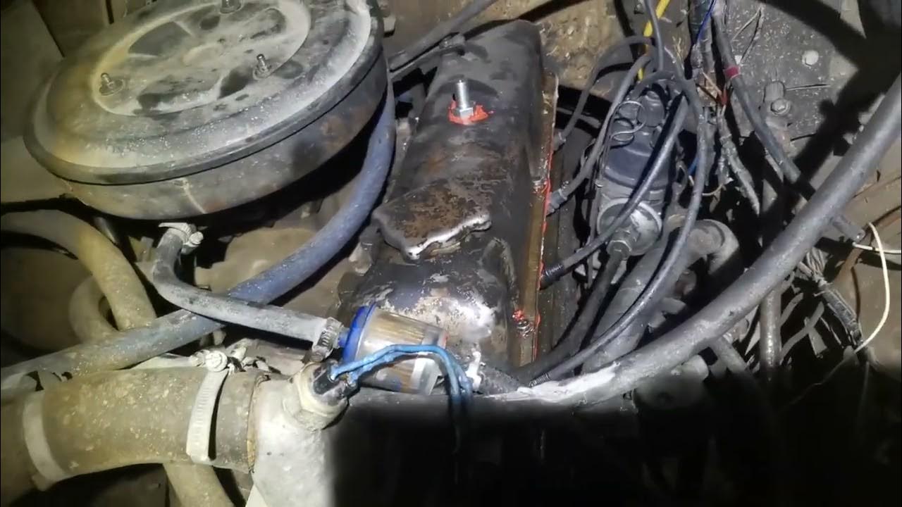 решение проблемы с течью масла на двигателе умз 417 из под крышки ...