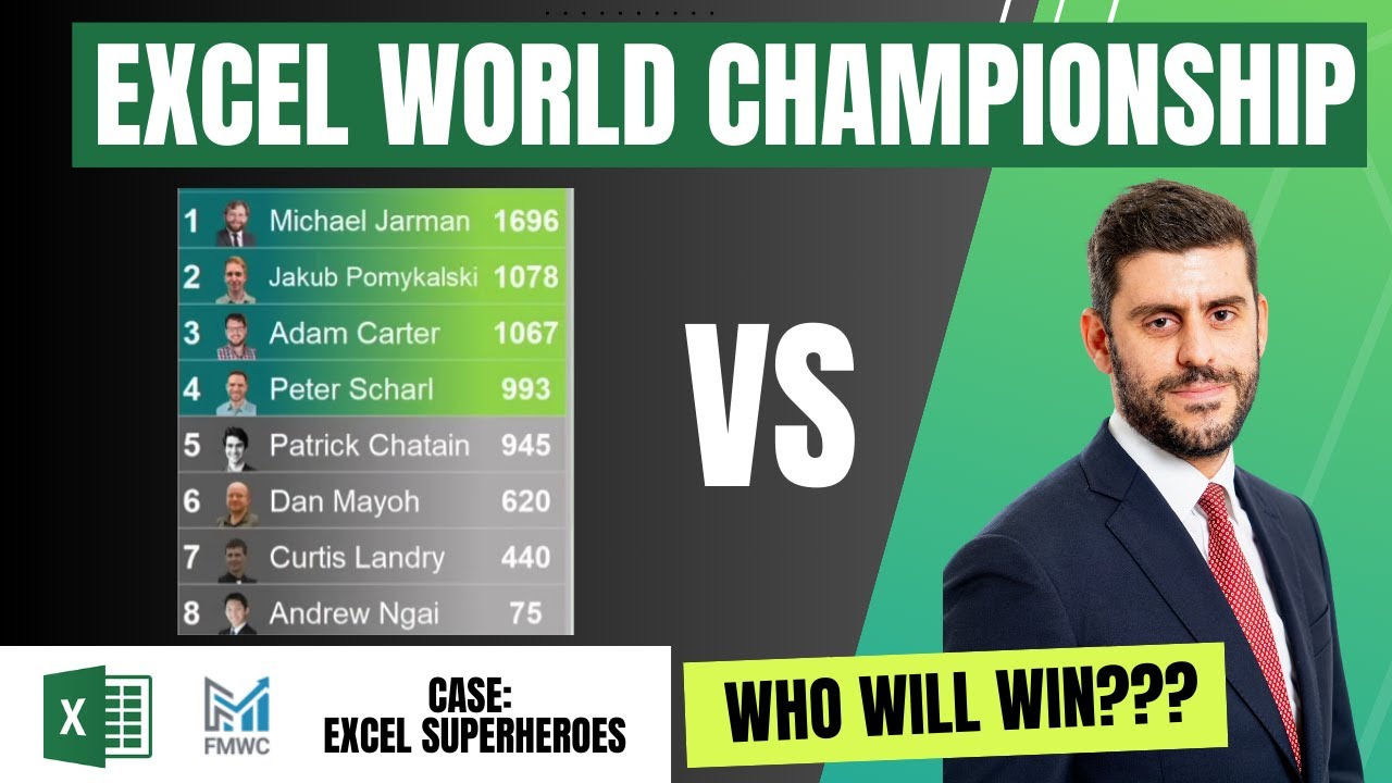 Excel World Championship 2023 - Semifinal 1 Live Attempt - Excel ...