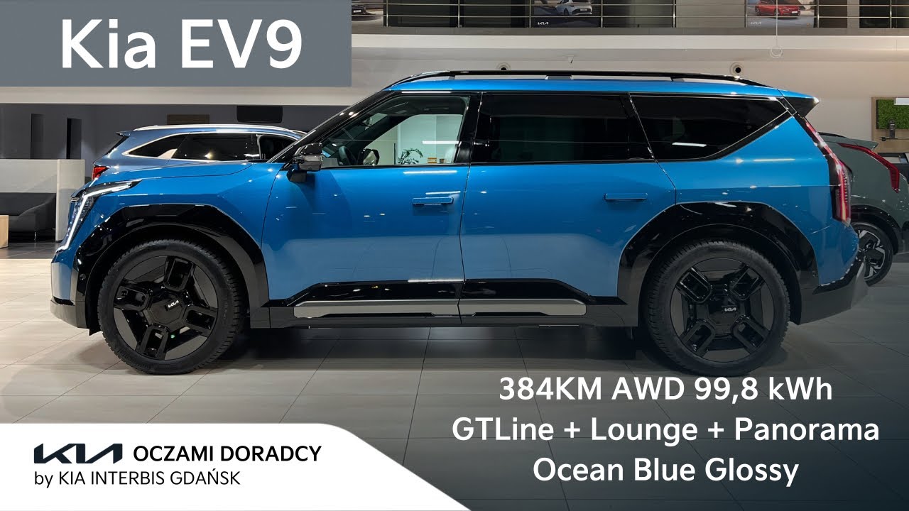 Kia EV9 [384KM AWD 99.8kWh] GTLine z pakietem LOUNGE z DACHEM ...
