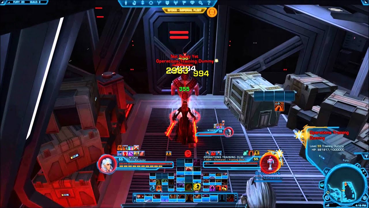 SWTOR Sith Marauder Annihilation Parse - YouTube