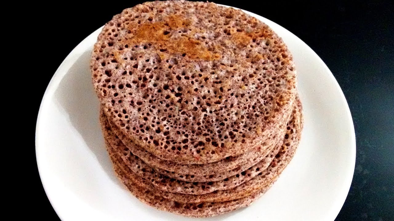 How To Make Soft Ragi Appam | Finger Millet Appam Recipe | रागी अप्पम ...